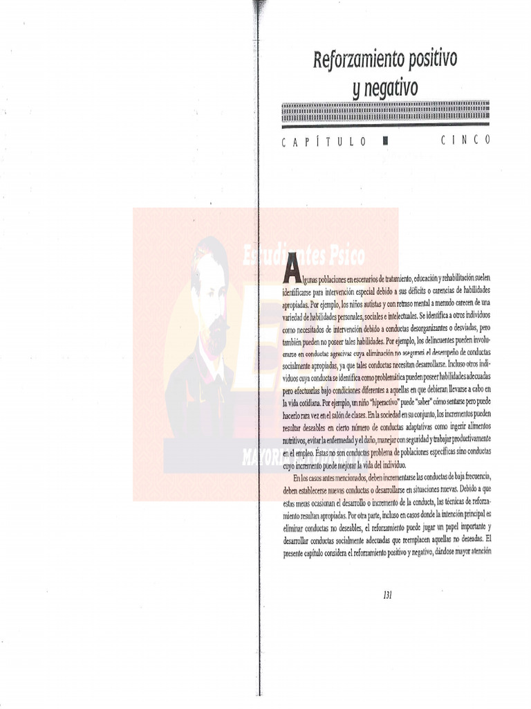 Kazdin - Principios Del Condicionamiento Operante, Cap 5 | PDF