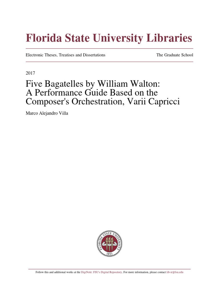 Florida State University Libraries | PDF