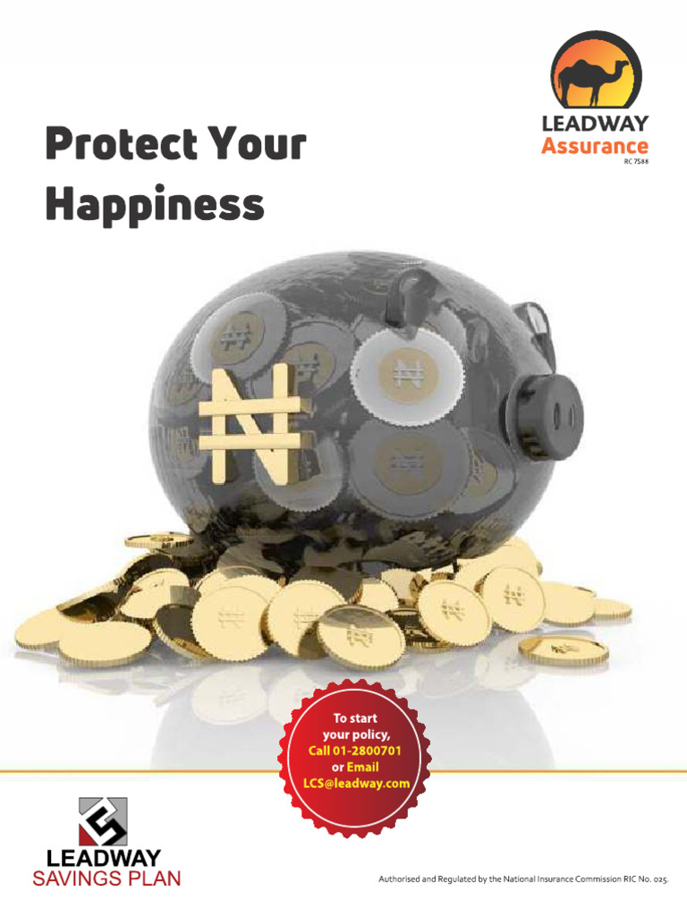 Leadway Savings Plan Flyer August 2020 - 18-8 | PDF | Insurance | Banks