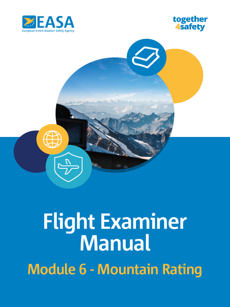 Easa Fem Module 6 Mountain Rating v2021 RGB v5 | PDF | Air Traffic ...