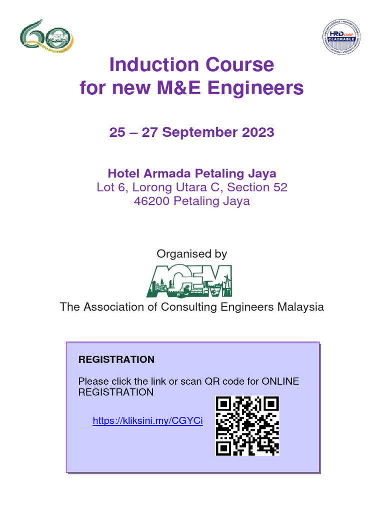 ME Induction Course Brochure 2023 | PDF | Plumbing | Pipe (Fluid Conveyance)