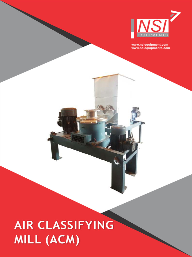 Air Classifying Mill | Download Free PDF | Mill (Grinding) | Grinding ...