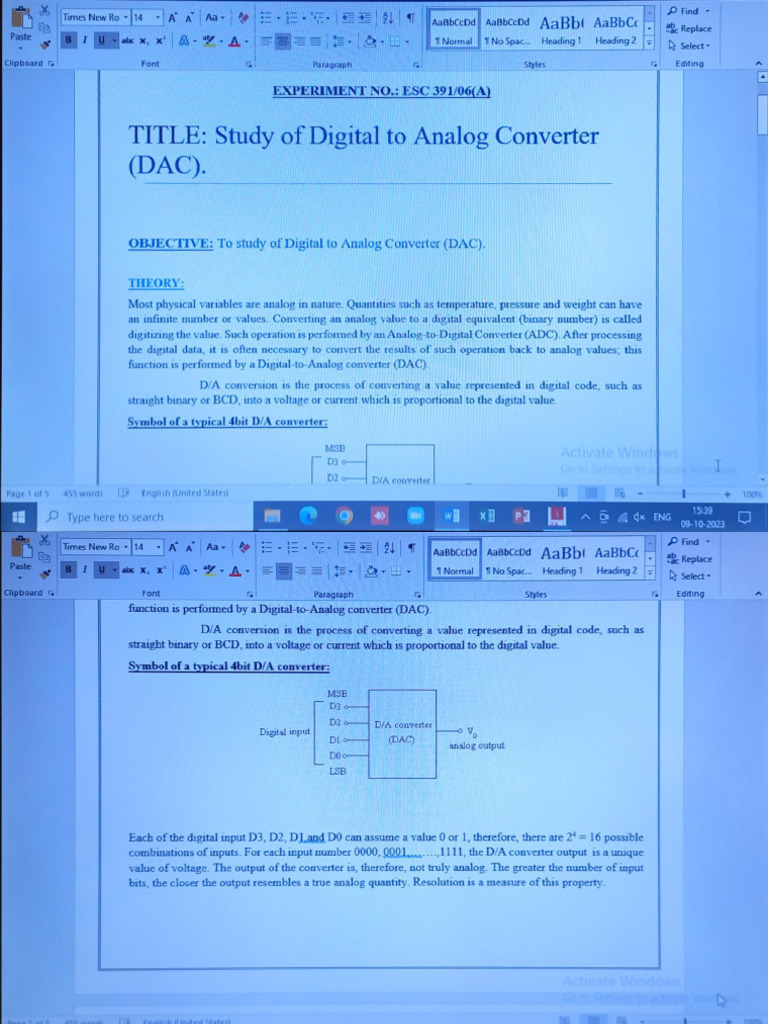 Digital To Analog | PDF