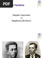 Comparison Magdalo and Magdiwang | PDF | Spanish East Indies | Philippines