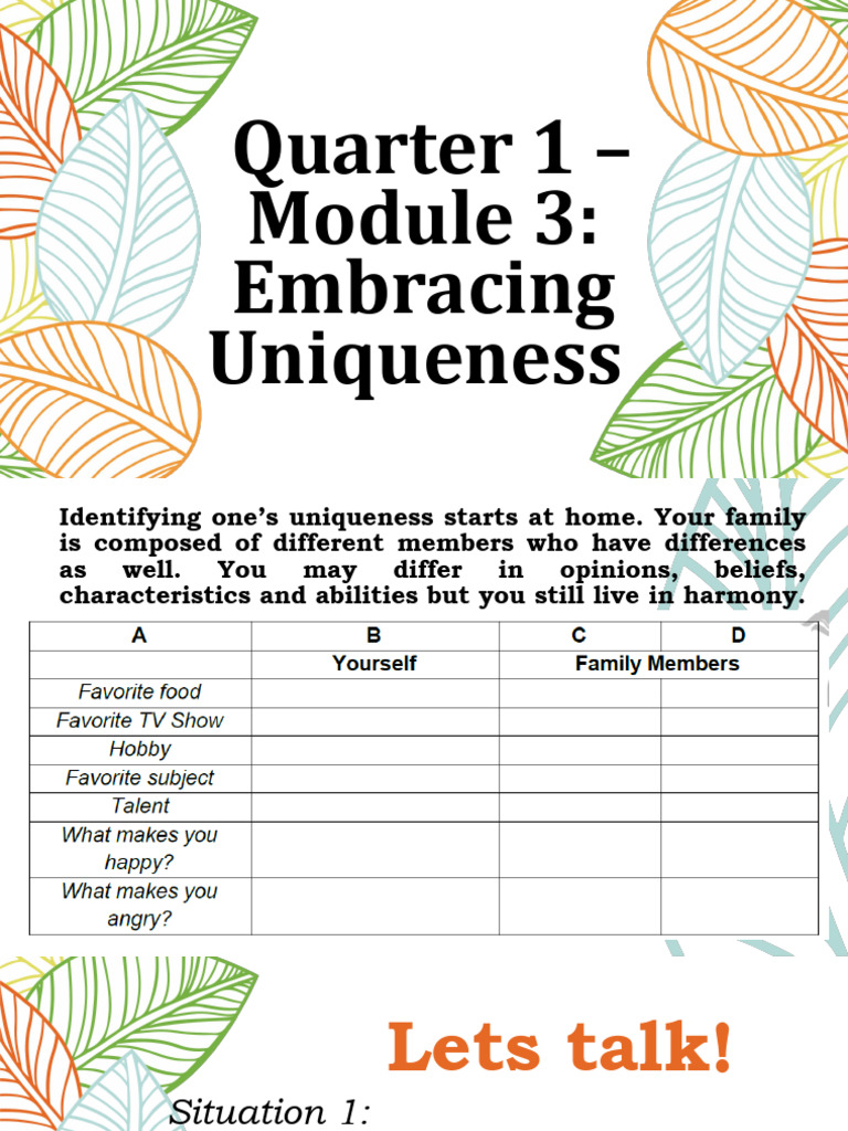 Quarter 1 - Module 3 | PDF