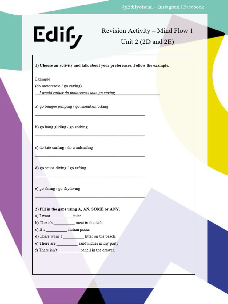 Mind Flow 1 - 2D 2E | PDF