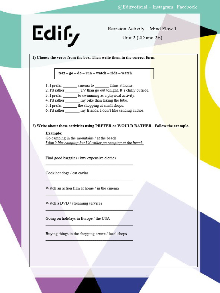 Mind Flow 1 - 2B 2C | PDF