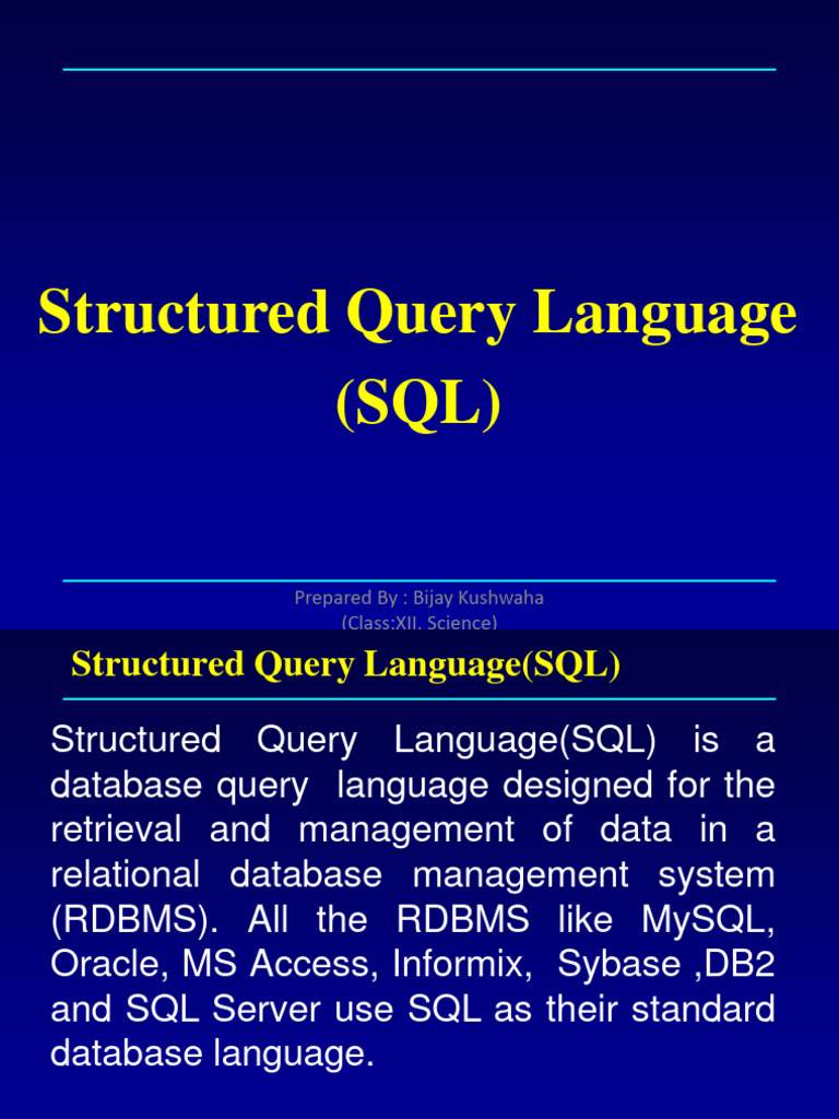 SQL Practical | PDF