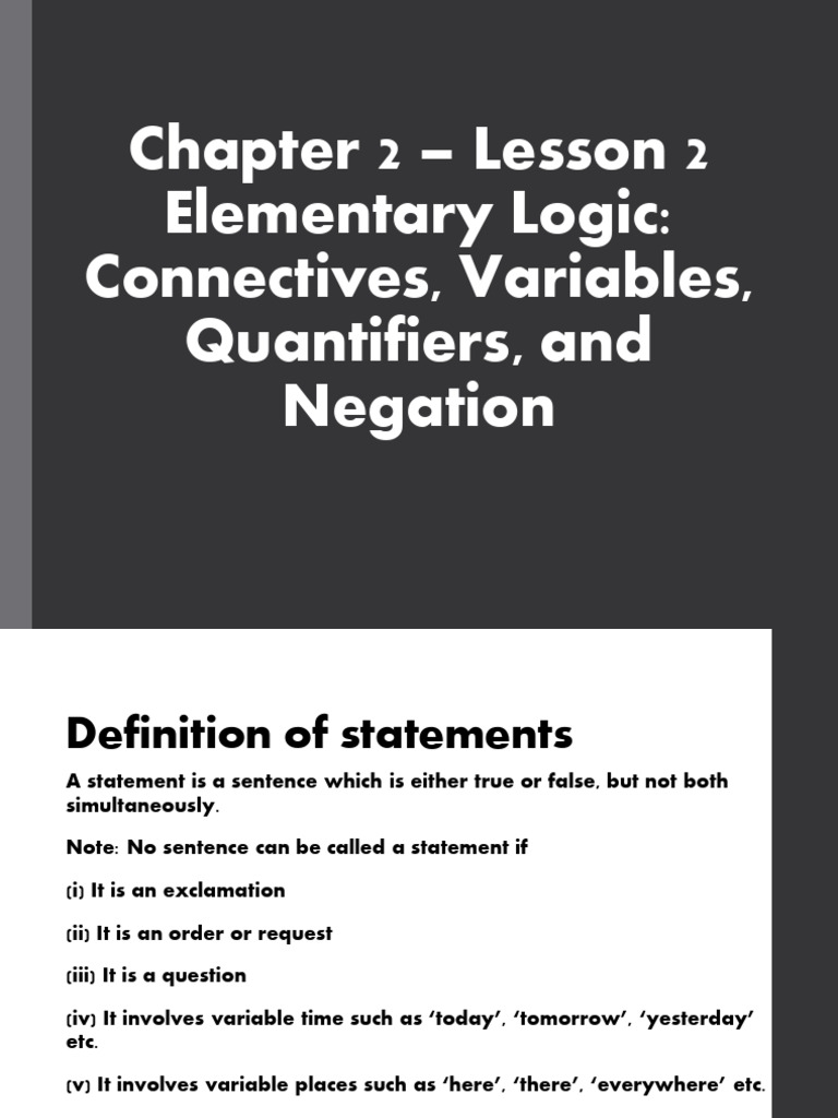 NGEC 4 Lesson 2B Chapter 2 | PDF