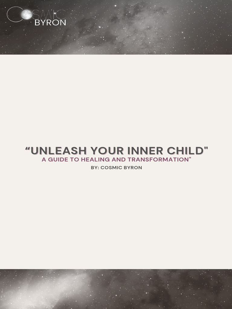 Unleash Your Inner Child | PDF | Mindset | Thought