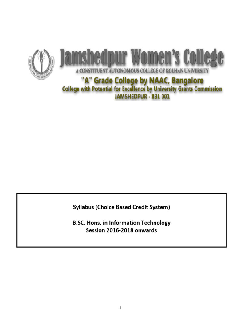 JWC B.sc-iT - Final Syllabus | PDF | Computer Network | Pointer ... JWC B.sc-iT - Final Syllabus | PDF | Computer Network | Pointer ...