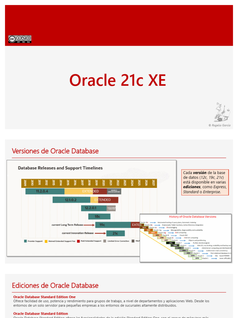 Instalación de Oracle 21c | PDF