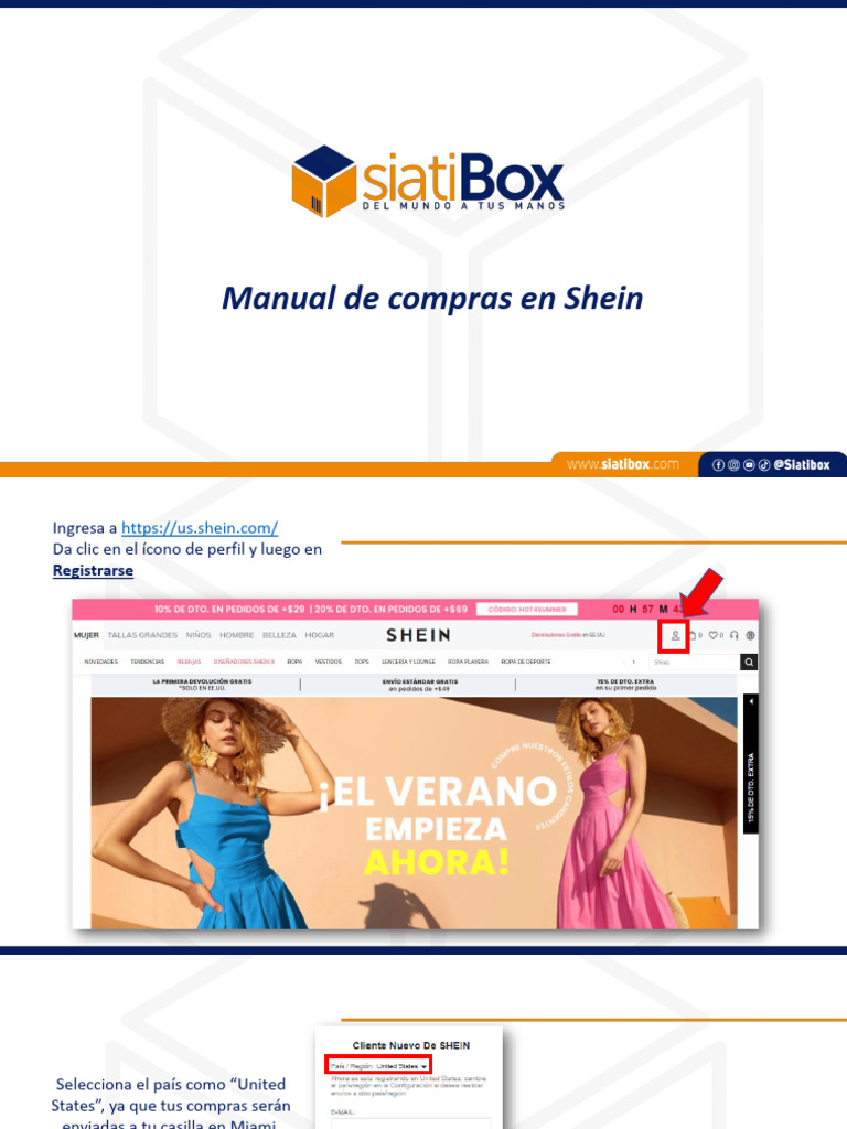 Manual de Compras en Shein | PDF | Derecho
