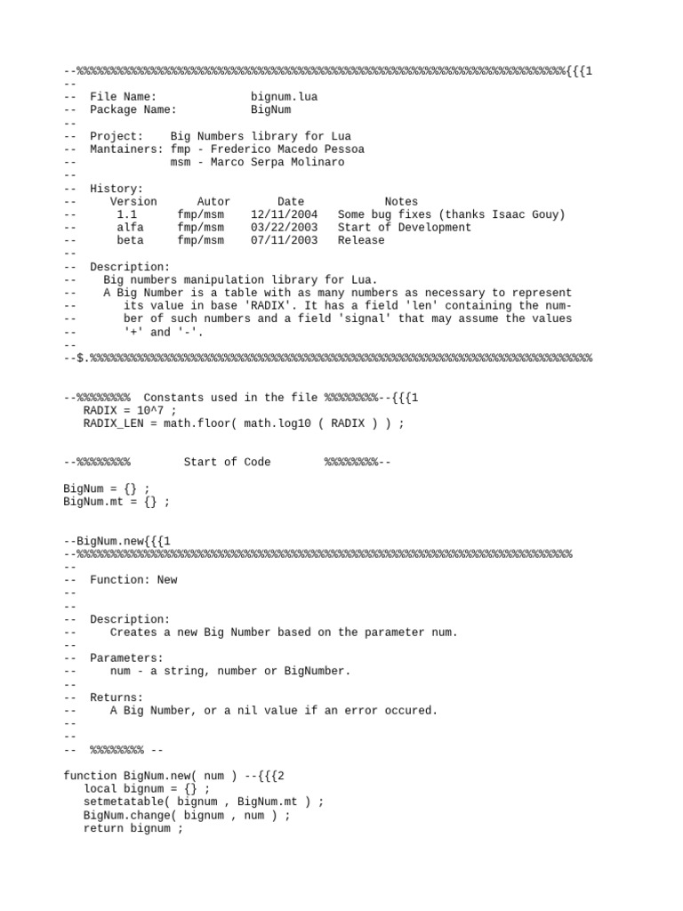 BigNum Module | PDF | Applied Mathematics | Theoretical Computer Science BigNum Module | PDF | Applied Mathematics | Theoretical Computer Science