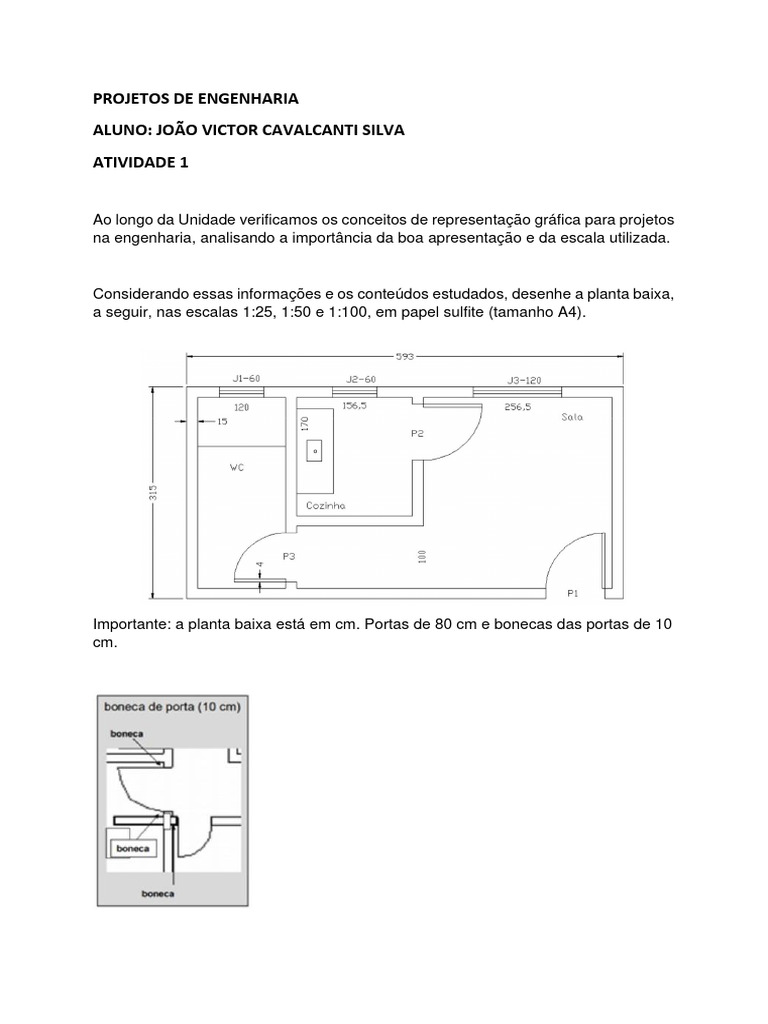 Atividade1 Projetos de Engenharia | PDF