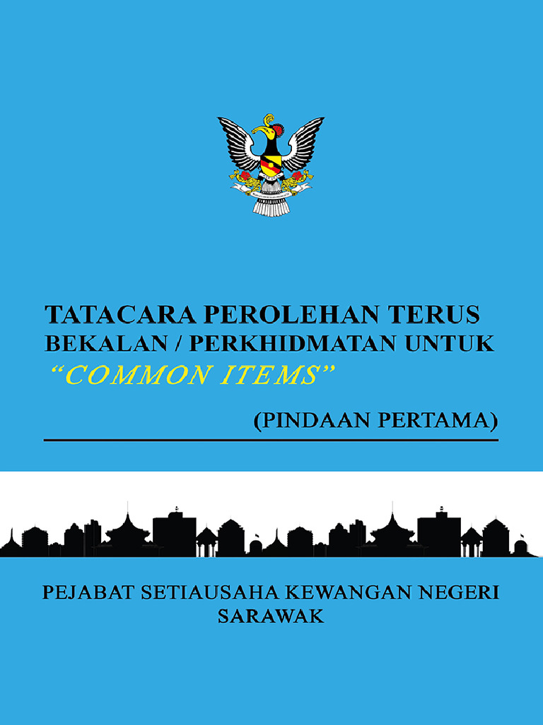 Tatacara Common Item | PDF