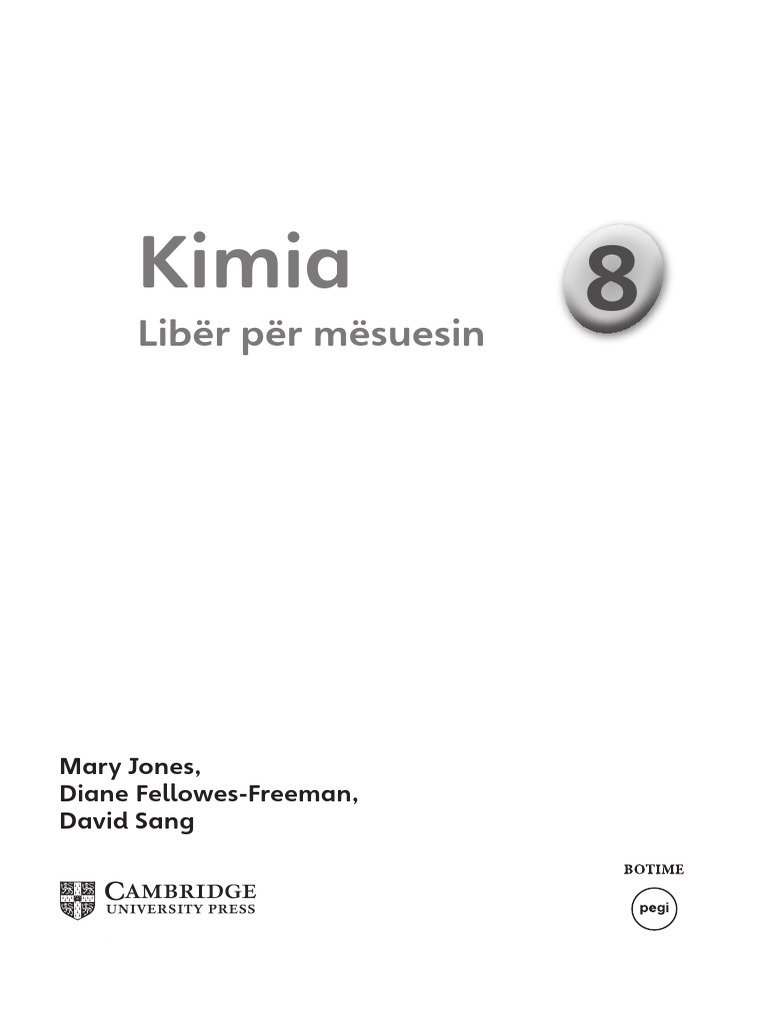 Kimia 8 Liber Per Mesuesin (Cambridge) 2 | PDF