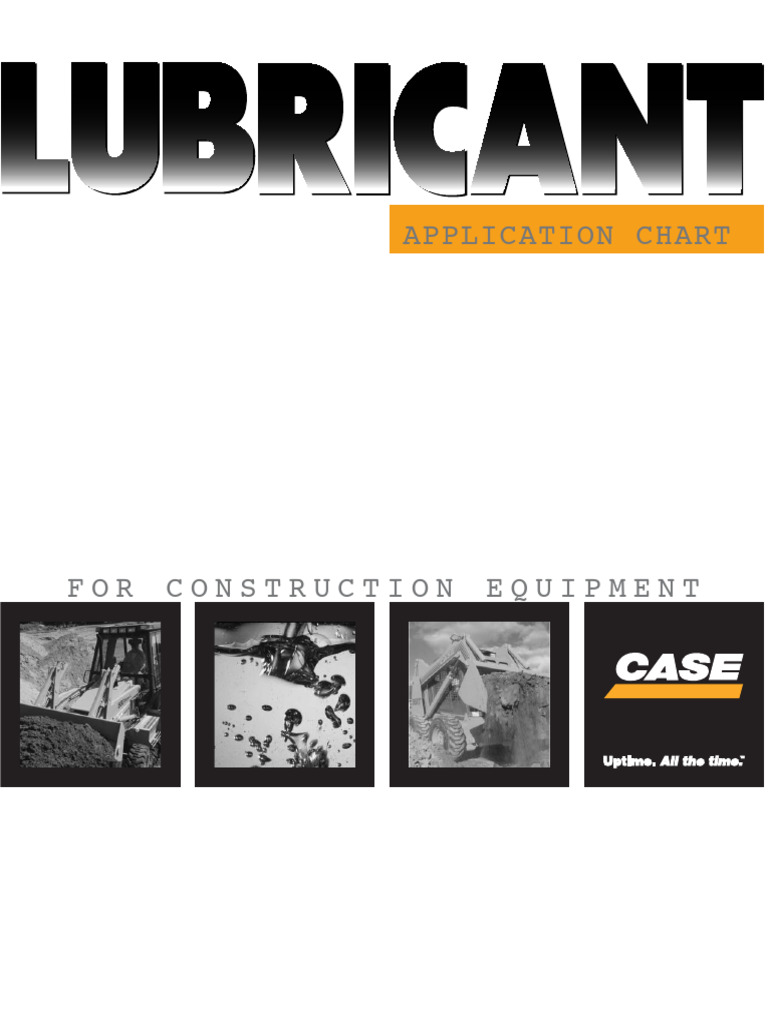 Carta de Lubricantes Case 8-63869 | PDF | Motor Oil | Land Vehicles