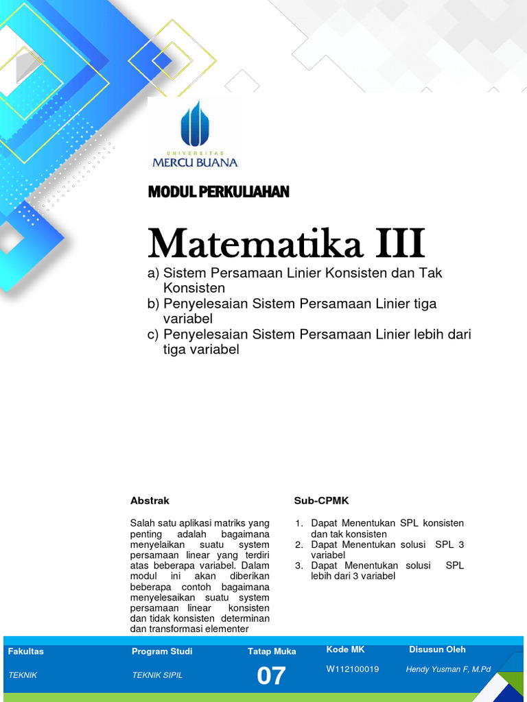 Modul 7 | PDF