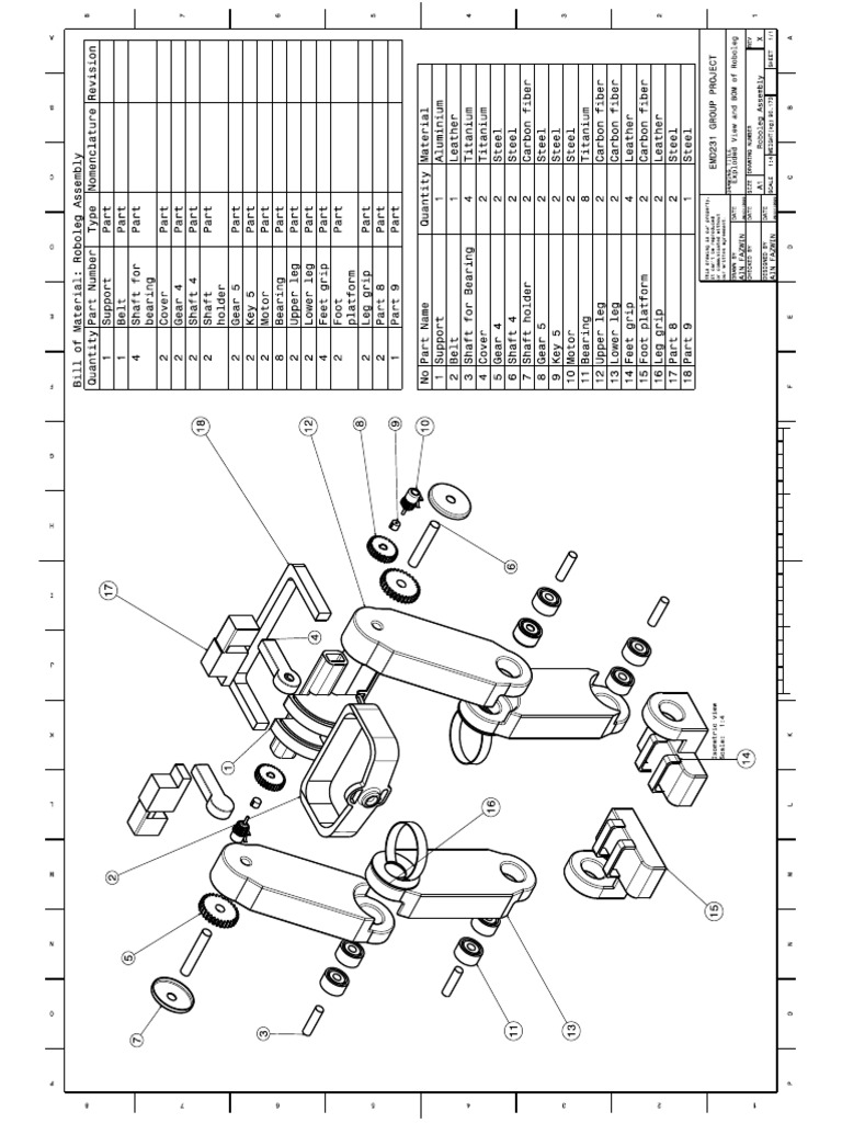 Exploded View + BOM | PDF