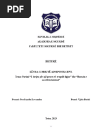 Risit Në Procedurën e Konfliktit Administrativ | PDF