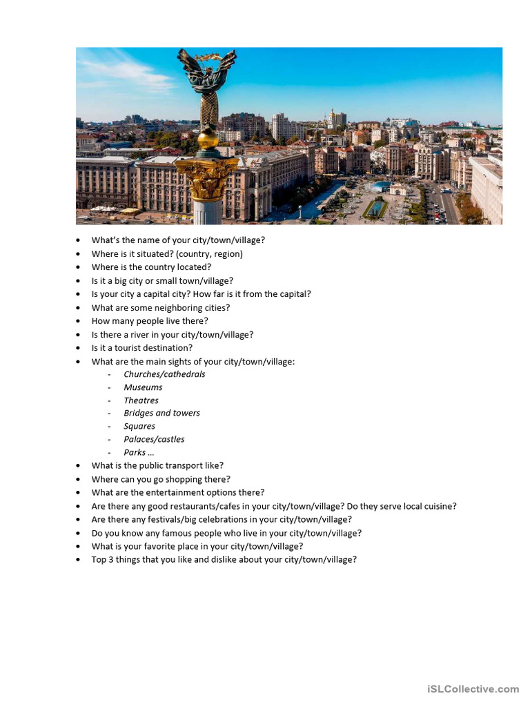 Explore Your City: Key Insights and Highlights | PDF