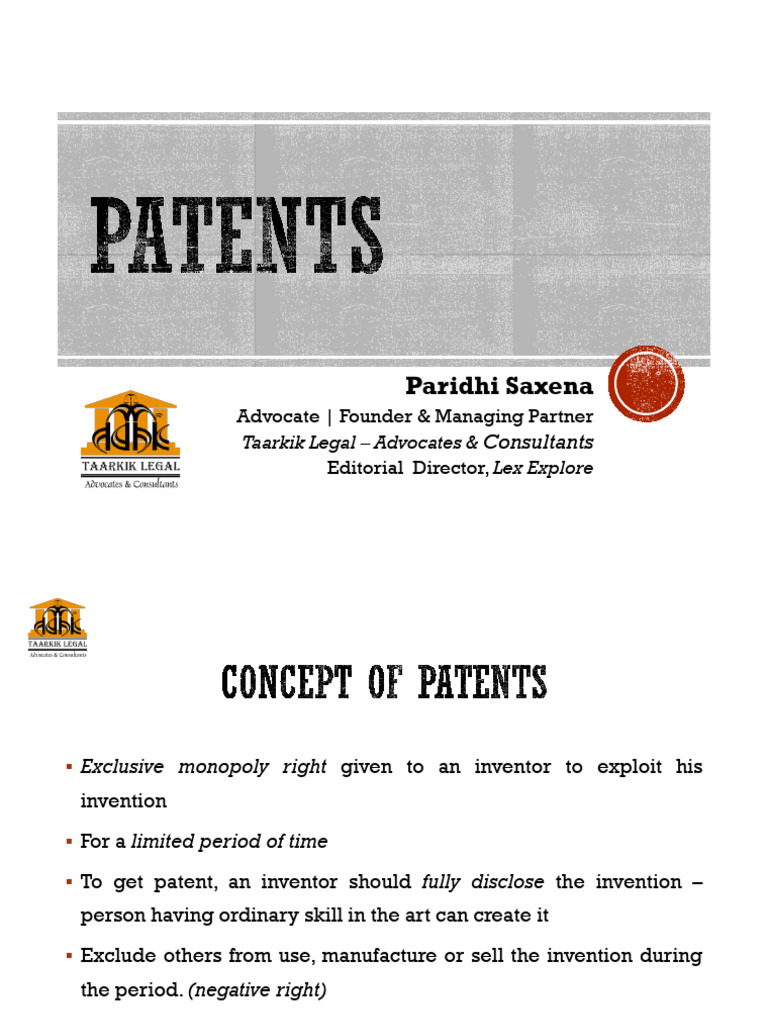 2 Patents | PDF | Patent | Glossary Of Patent Law Terms