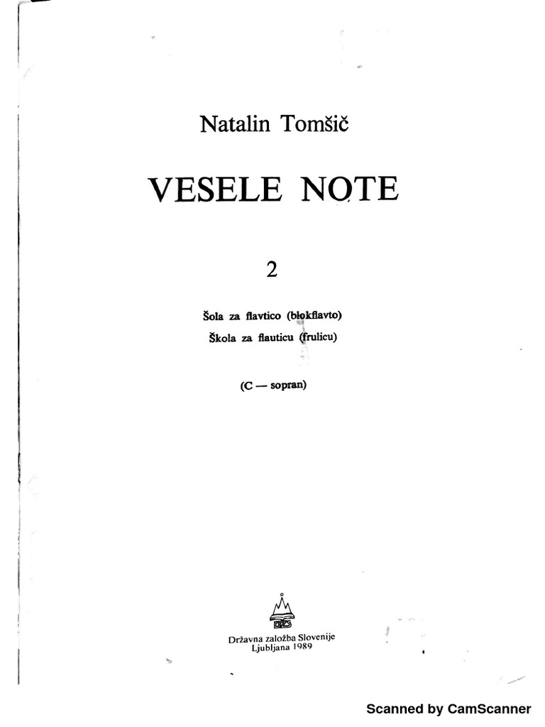 Vesele Note 2 | PDF