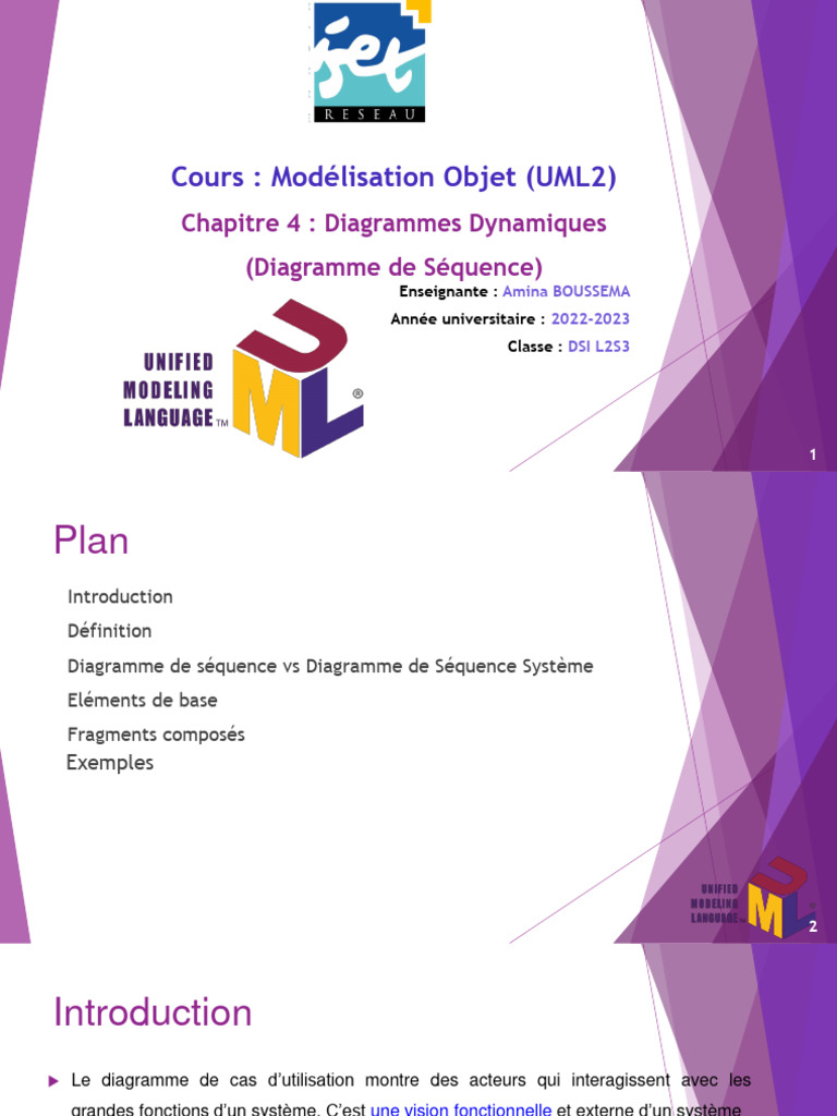 Modélisation Objet UML2 Chapitre4 | PDF | Méthodes et références ...