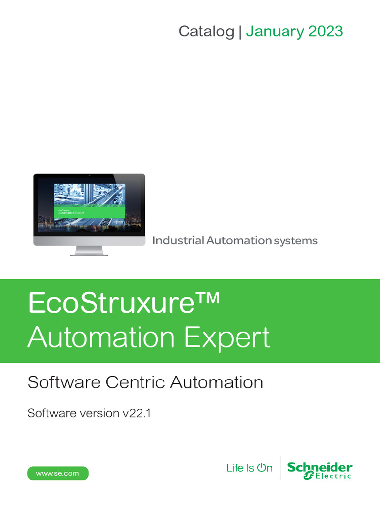 Catalog EcoStruxure Automation Expert For Industrial Automation | PDF | Programmable Logic ...
