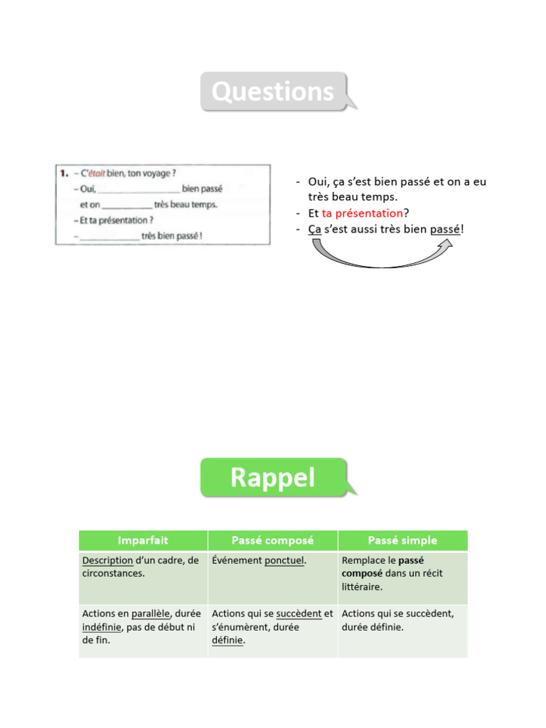 Le plus-que-parfait en français | PDF | Aspect accompli/inaccompli ...