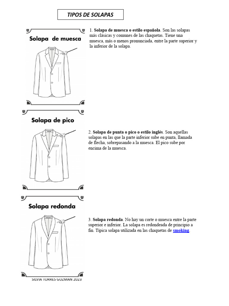 Tipos de Solapa 2 | PDF