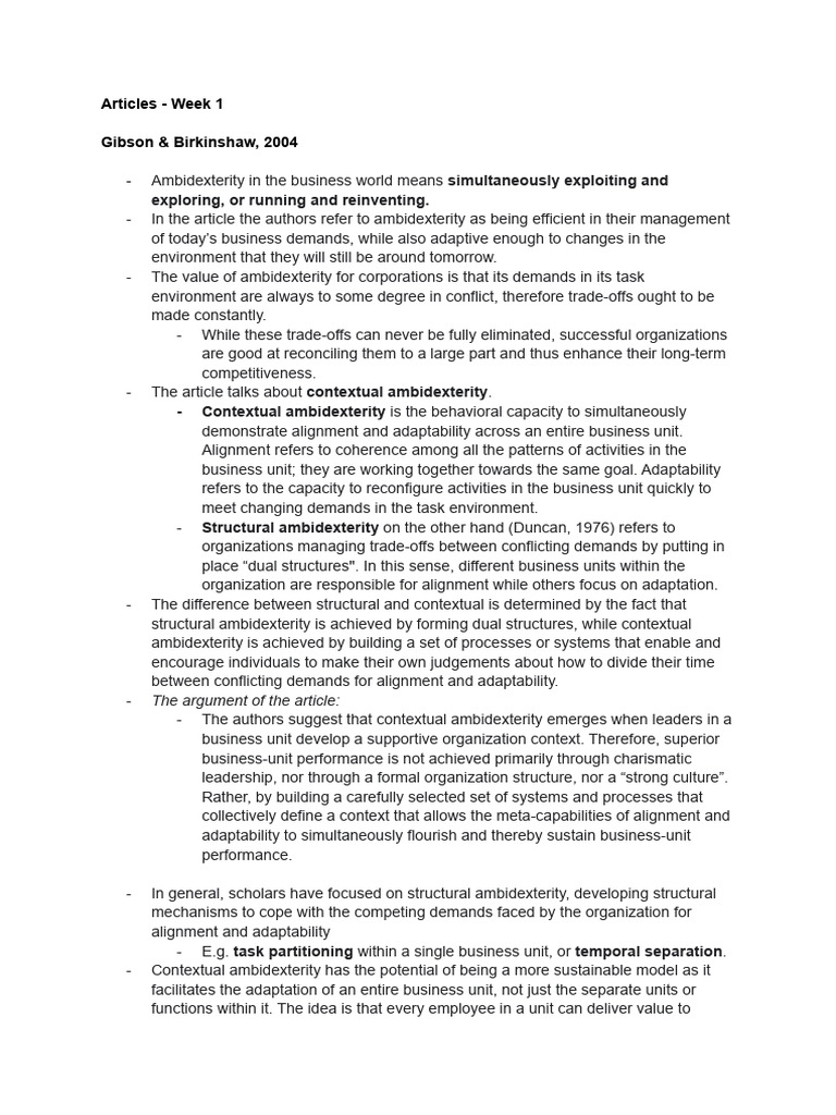 SEOR - Summary Articles | PDF