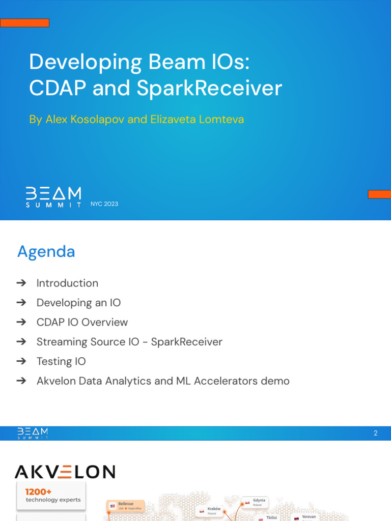 AlexElizaveta DevelopingBeamIO | PDF | Apache Spark | Parallel Computing
