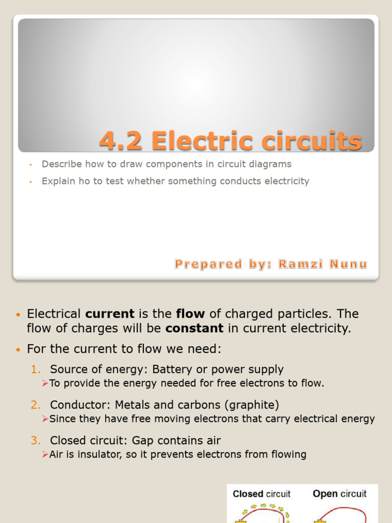 5.02 Electric Circuits | PDF | Electricity | Voltage