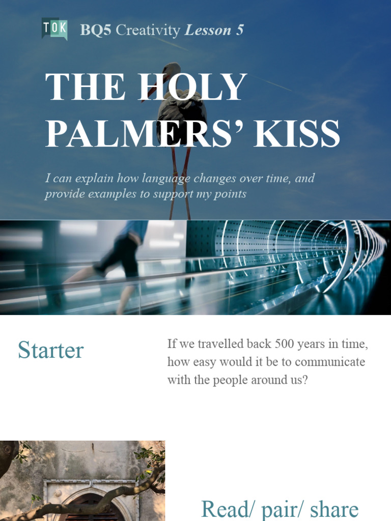 5.5 The Holy Palmers - Kiss (Class Presentation) | PDF | Idea