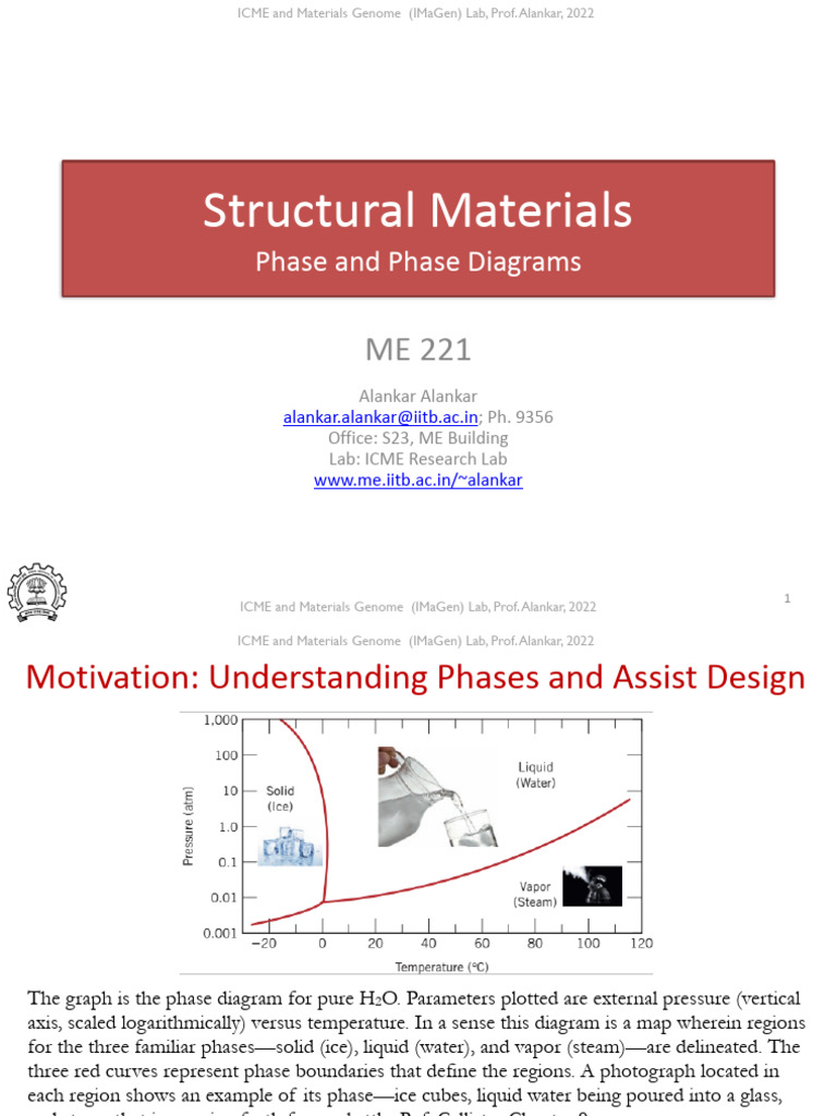 ME221 S1 Lecture 12a Alankar | PDF