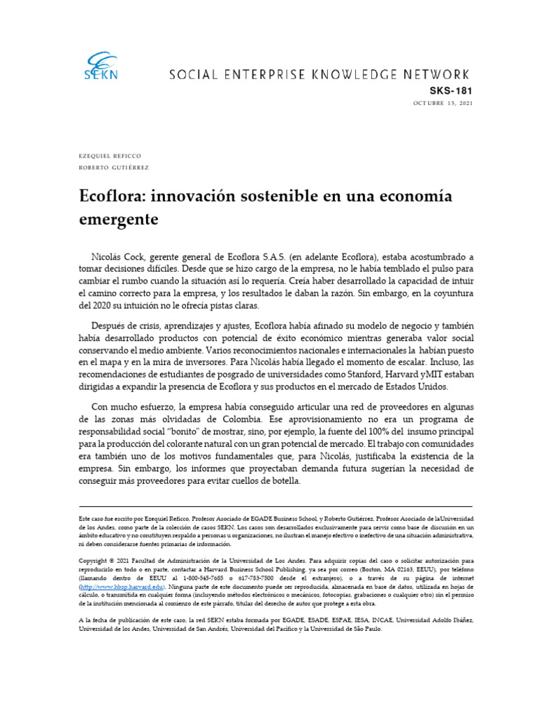 Eco Flora | PDF | Business | Agricultura