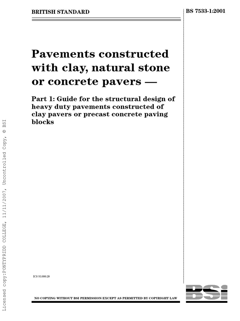 Heavy Duty Pavement Design Guide | PDF | Road Surface | Concrete