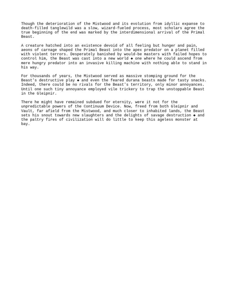 Dota Primal Beast | PDF