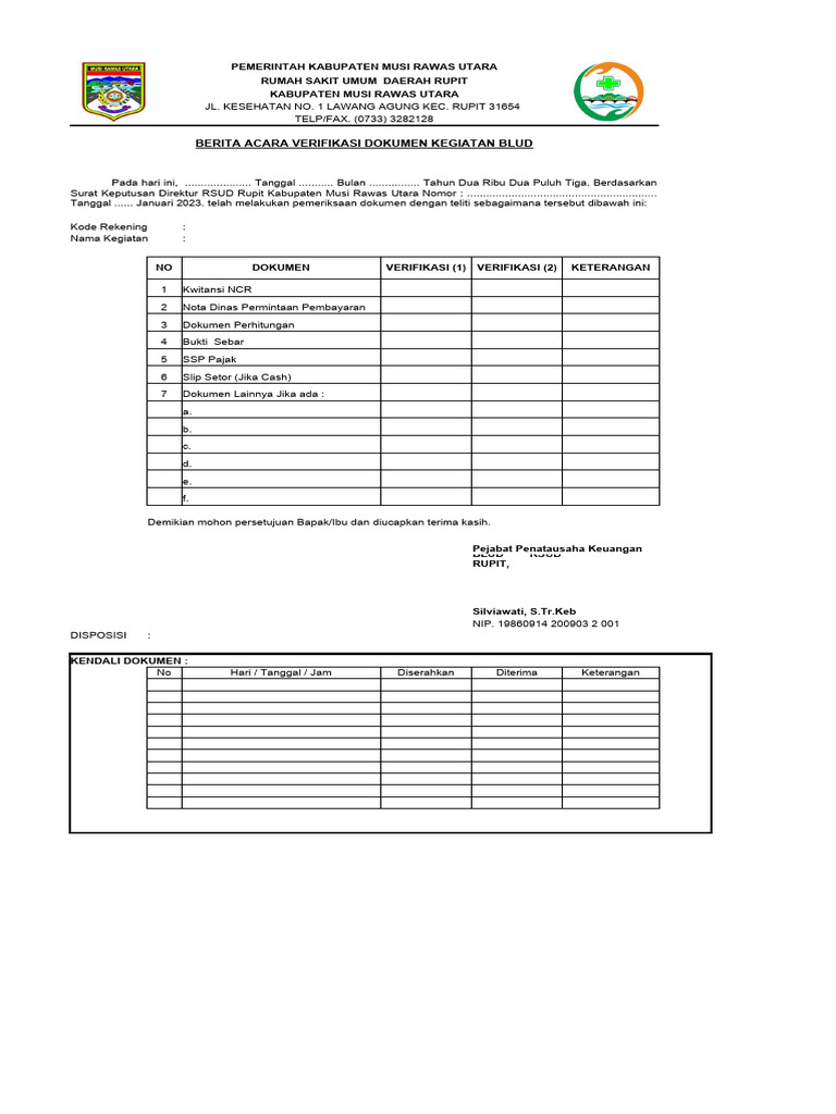 Verifikasi spj-1 | PDF