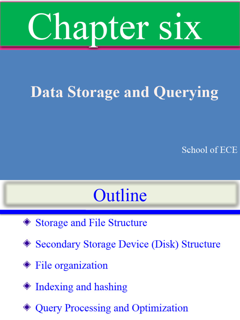Database System Ch-6 | PDF | Database Index | Encryption