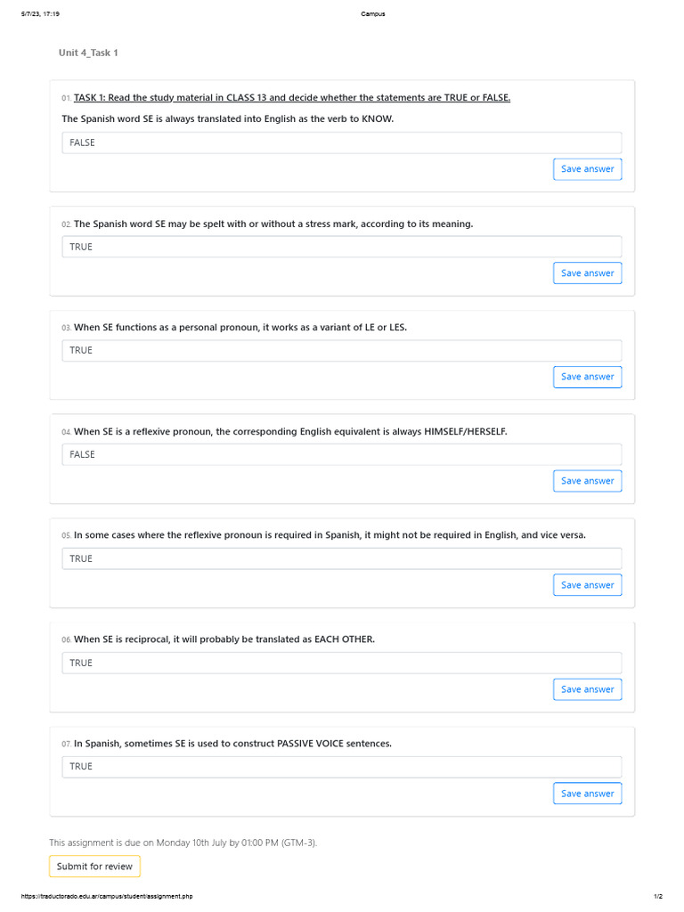 Unit 4 - Task 1 | PDF