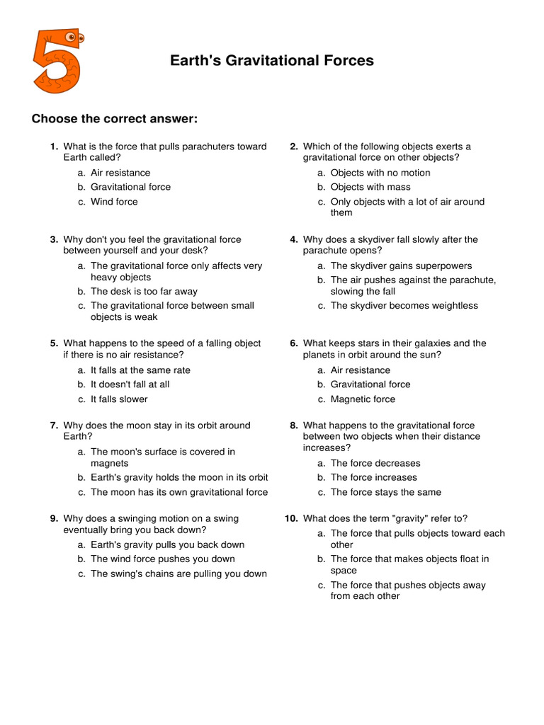 Earth's Gravitational Forces | PDF | Gravity | Force