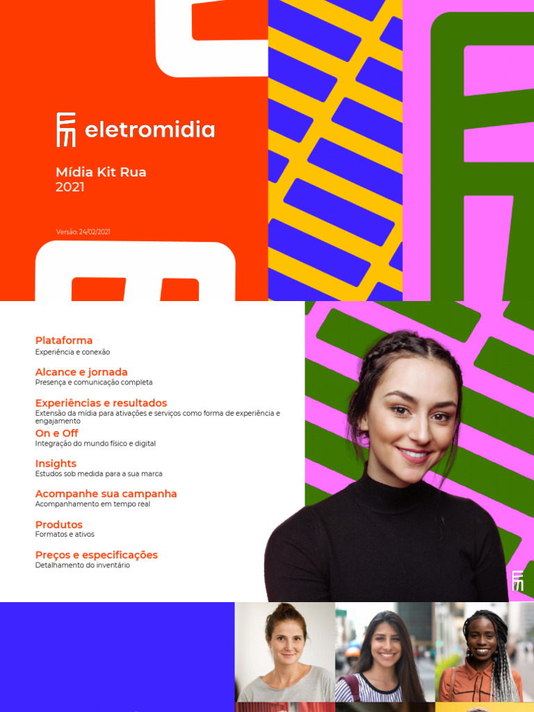 Mídia Kit Eletromidia 2021 | PDF | Rio de Janeiro
