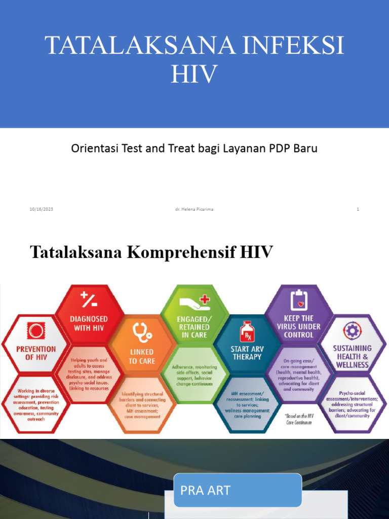 Tatalaksana Infeksi Hiv | PDF