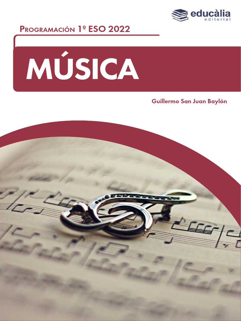 Programación Didáctica Música 1º ESO | PDF | Educación primaria ...