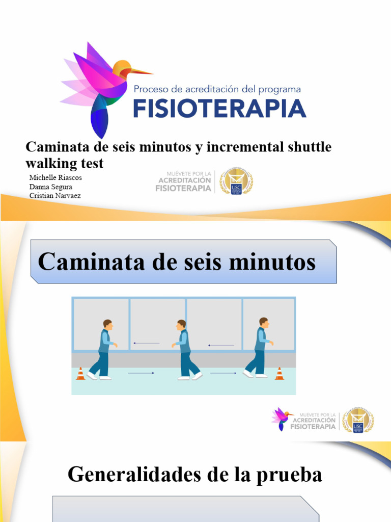Caminata de 6 Minutos e ISWT.pptx | PDF