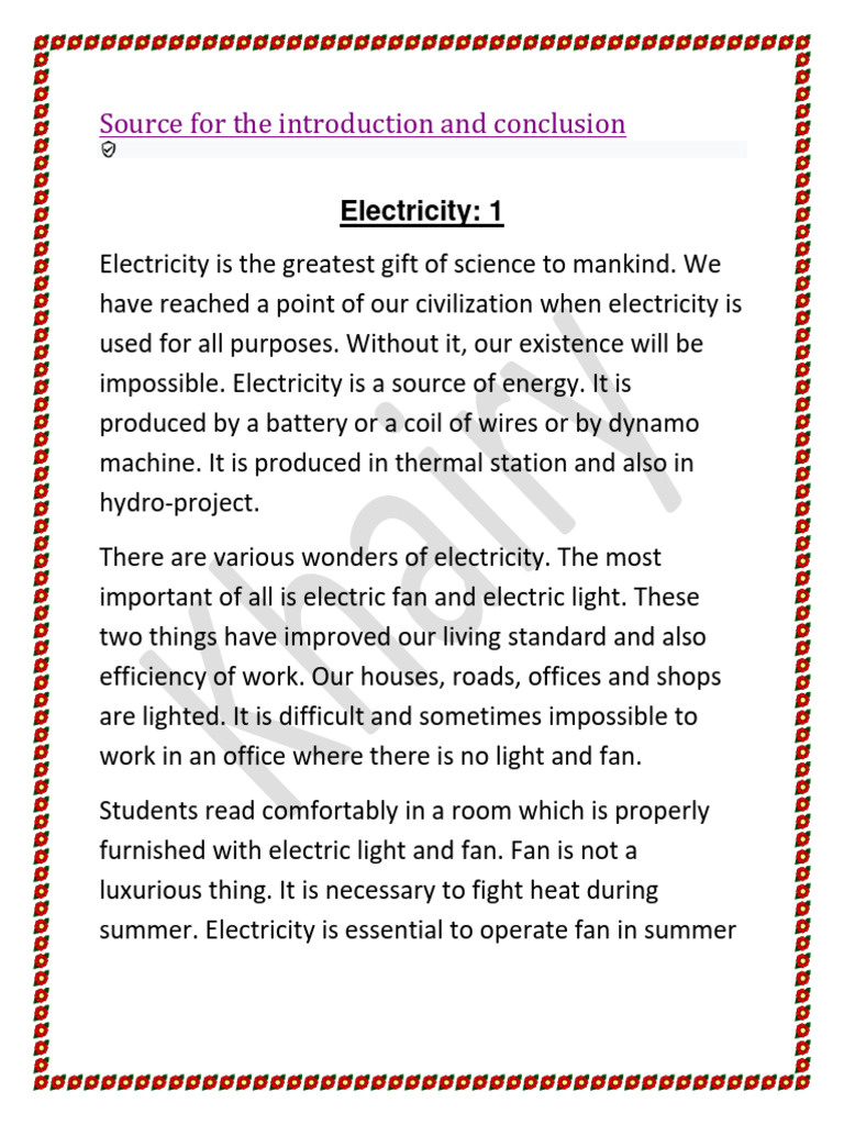 Essays The Language | PDF | Internet | Electricity