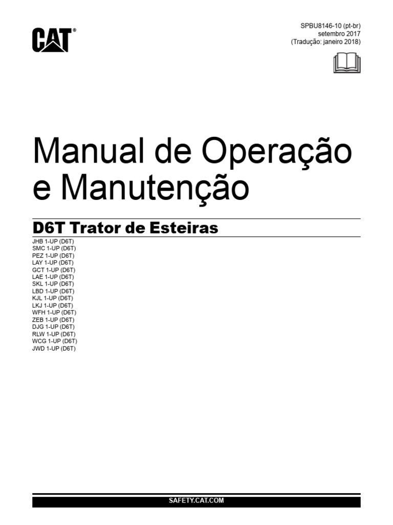 D6T - GCT - SPBU8146-10 - OMM Portugues | PDF